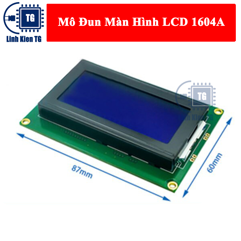 Mô Đun Màn Hình LCD 1604A Cho arduino UNO r3 mega2560 5V IIC | Shopee ...