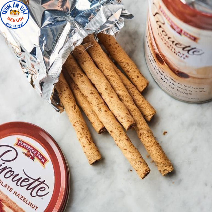 Bánh quế lon hộp thiếc Pepperidge Farm 382G của Mỹ - Ăn Vặt BeeGin ...