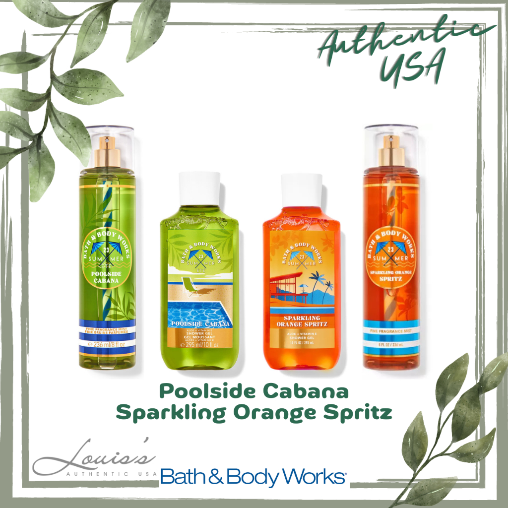 [ Full size ] POOLSIDE CABANA | SPARKLING ORANGE SPRITZ - Body mist ...