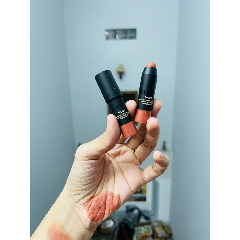 [MINISIZE 1.8G] MÁ HỒNG THỎI NUDESTIX NUDIES MULTITASK ALL OVER FACE MÀU SUNKISSED | Shopee Việt Nam