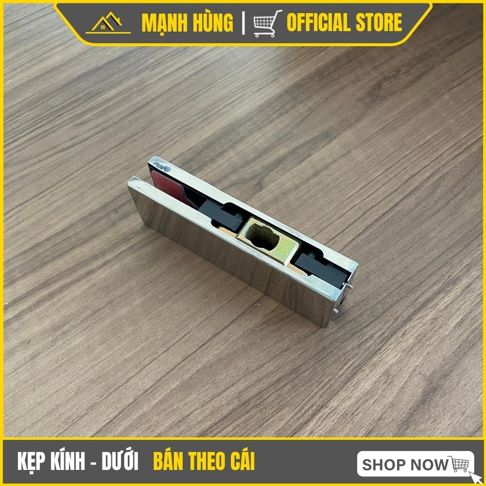 Kẹp kính cường lực bản lề sàn VVP, Kẹp kính cửa thuỷ lực ( trên - dưới ...