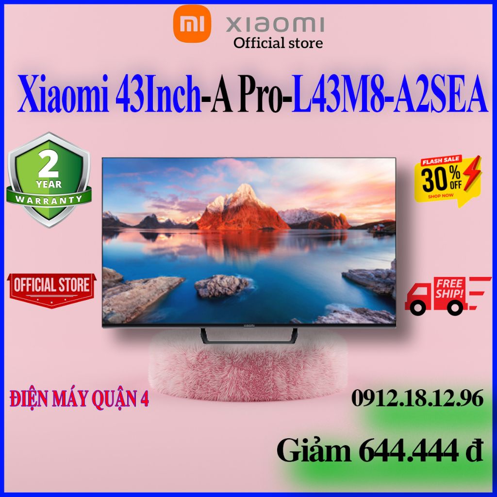 Google Tivi Xiaomi 43A PRO L43M8-A2SEA 43 inch / Xiaomi A Pro 43 inch ...