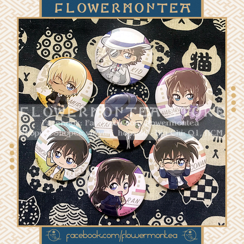 Ghim Cài | Huy Hiệu Cán Bóng - Detective Conan | Thám Tử Lừng Danh ...