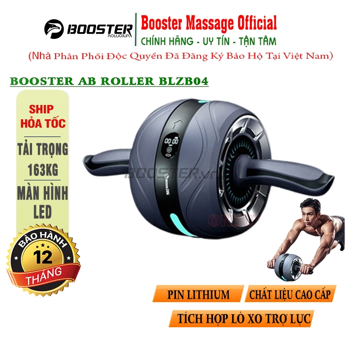 Con lăn điện tập bụng tạo cơ 6 múi Booster Ab Roller BLZB04 | Shopee ...
