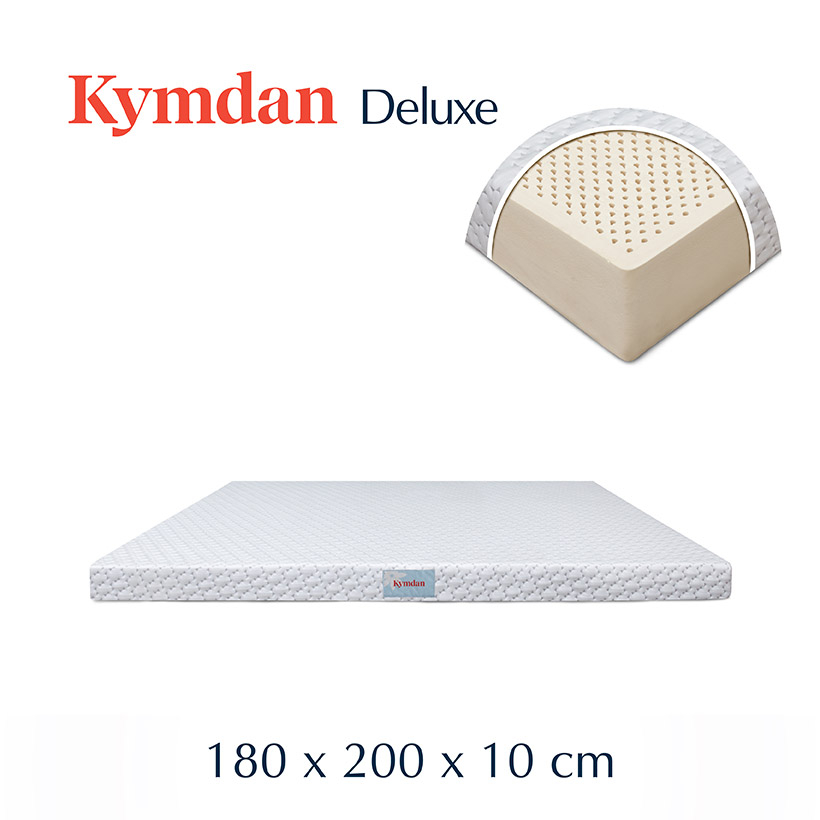 Nệm cao su thiên nhiên Kymdan Deluxe 180 x 200 x 10cm | Shopee Việt Nam