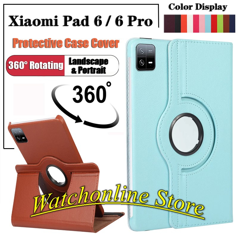 Bao da thời trang Xiaomi Pad 6 (2023) 11.0 "mi pad6 Pro xoay 360 ° | Shopee Việt Nam