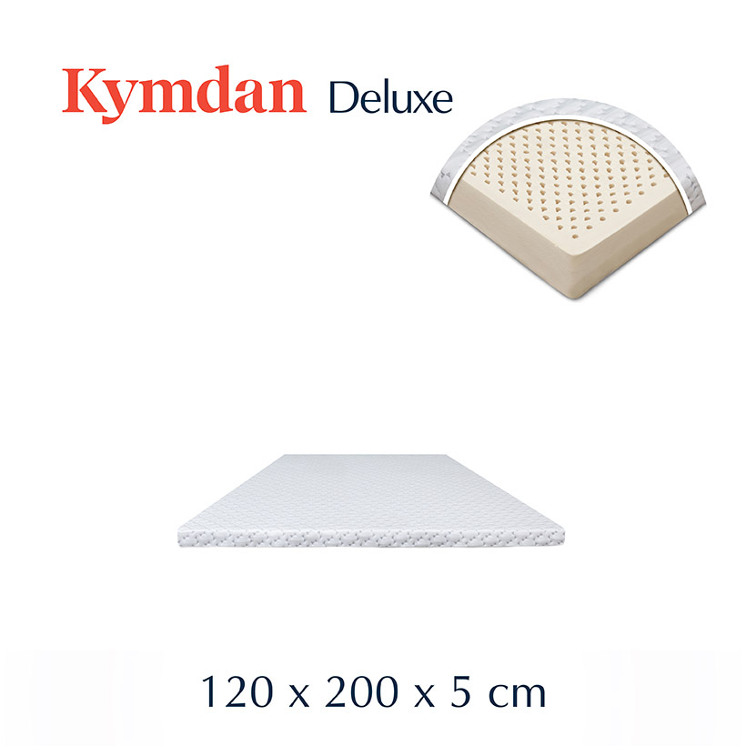 Nệm cao su thiên nhiên Kymdan Deluxe 120 x 200 x 05cm | Shopee Việt Nam