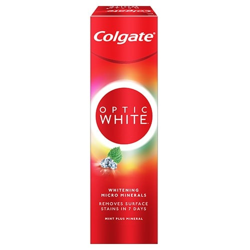 Kem Đánh Răng Colgate® Optic White™ Mint Plus Mineral 100g | Shopee ...