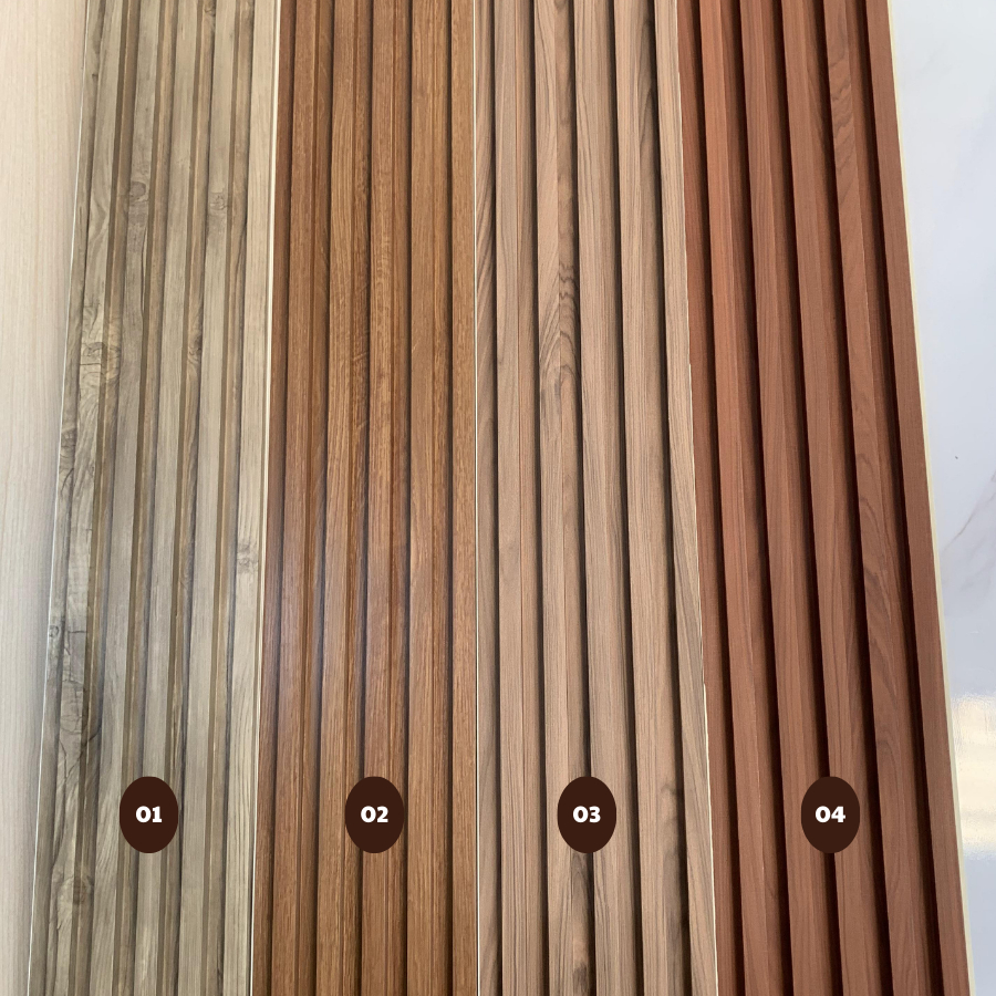 Tấm nhựa ốp tường lam sóng PVC - Chống ẩm mốc, mối mọt, dễ dàng thi ...