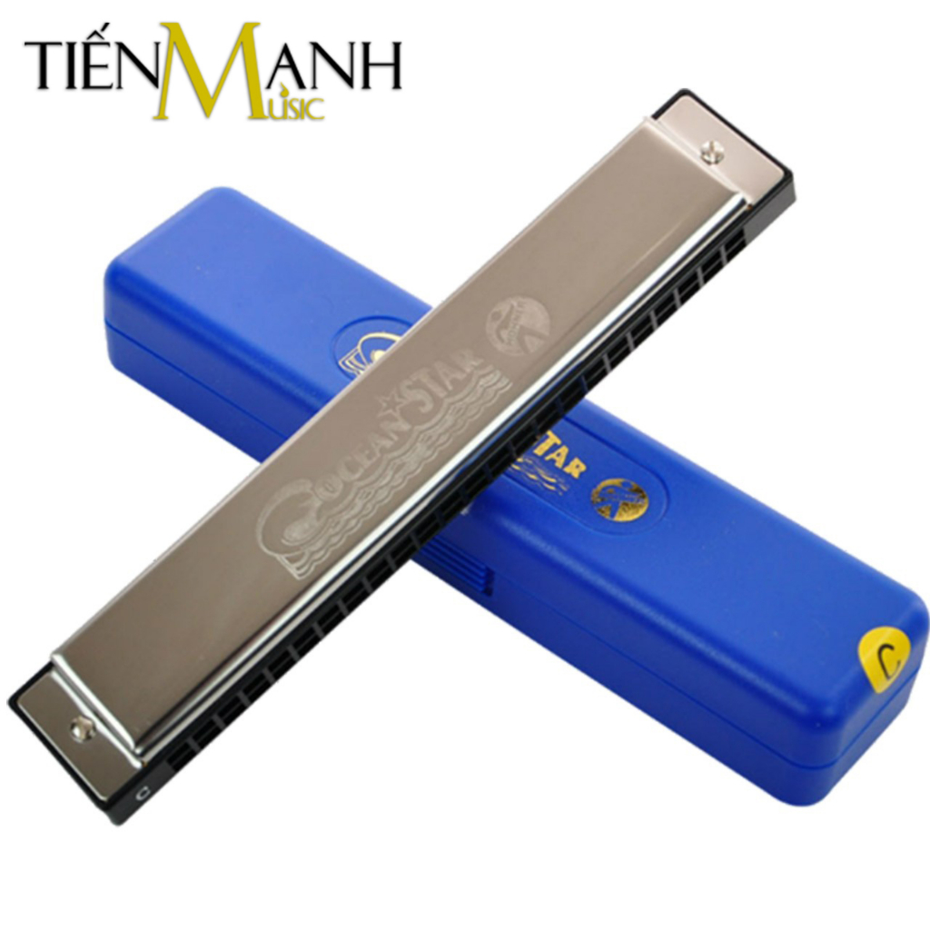 [Chính Hãng] Kèn Harmonica Tremolo Hohner Ocean Star 24 Lỗ ( Key C - 24 Holes) | Shopee Việt Nam
