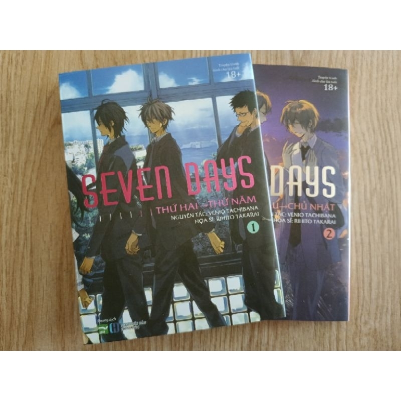 Seven Days trọn bộ 2 cuốn. | Shopee Việt Nam
