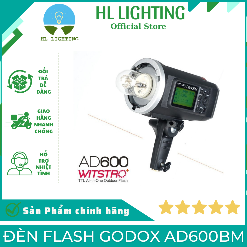 Đèn Flash Godox AD600BM Chính Hãng, Giá Rẻ, Chất Lượng Cao HL Lighting ...