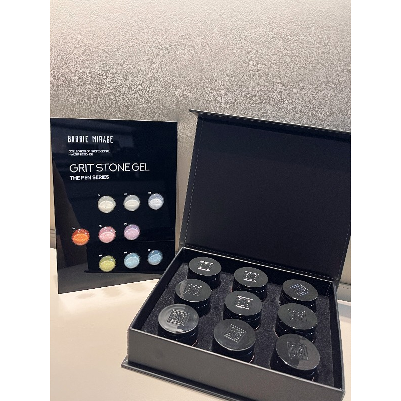 Set Grit Stone Gel 9 màu Barbie Mirage | Shopee Việt Nam