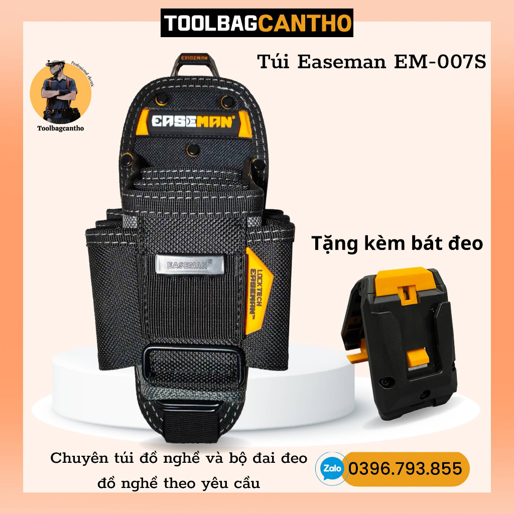 Túi đeo kìm vít Easeman EM-007S | Shopee Việt Nam
