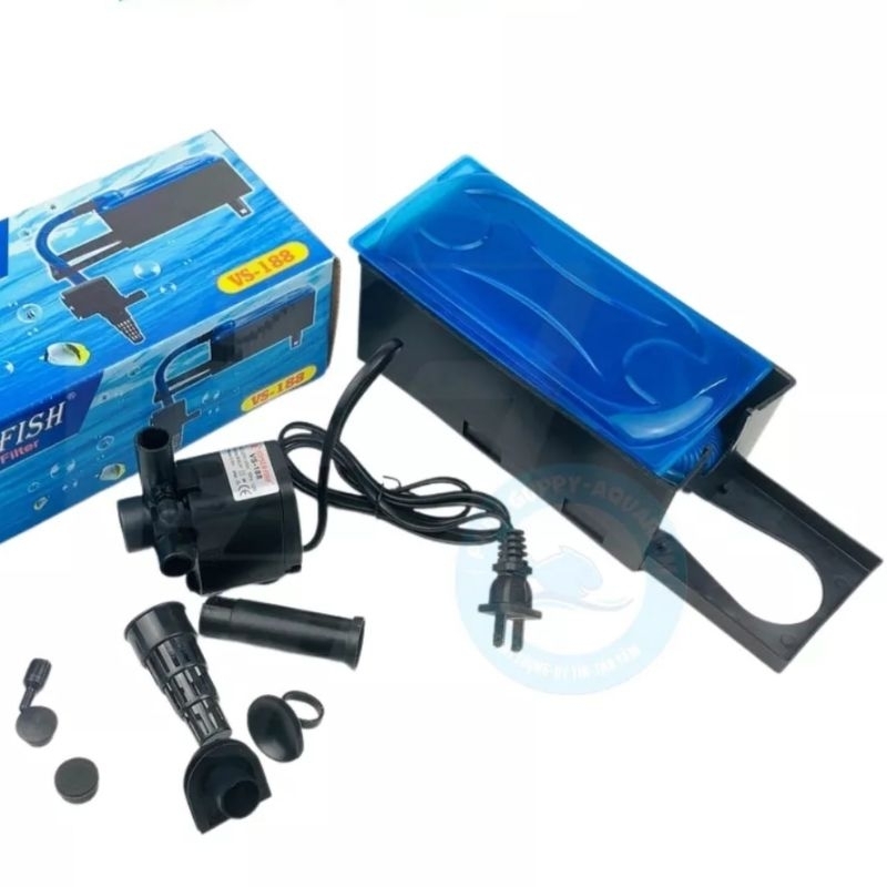 Máy bơm lọc máng hồ cá Vip Sun VS-188, VS-288,VS-388 - Thiết bị lọc bể ...