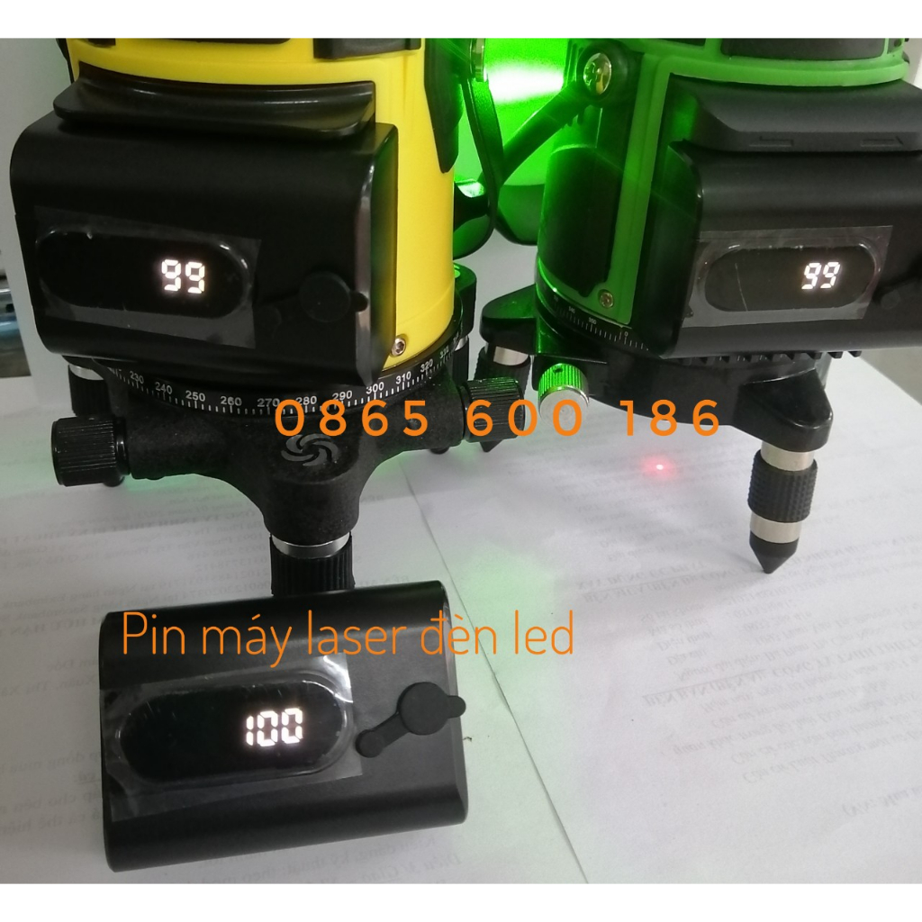 Pin máy laze 3.7V đèn led - chính hãng Fukuda | Shopee Việt Nam