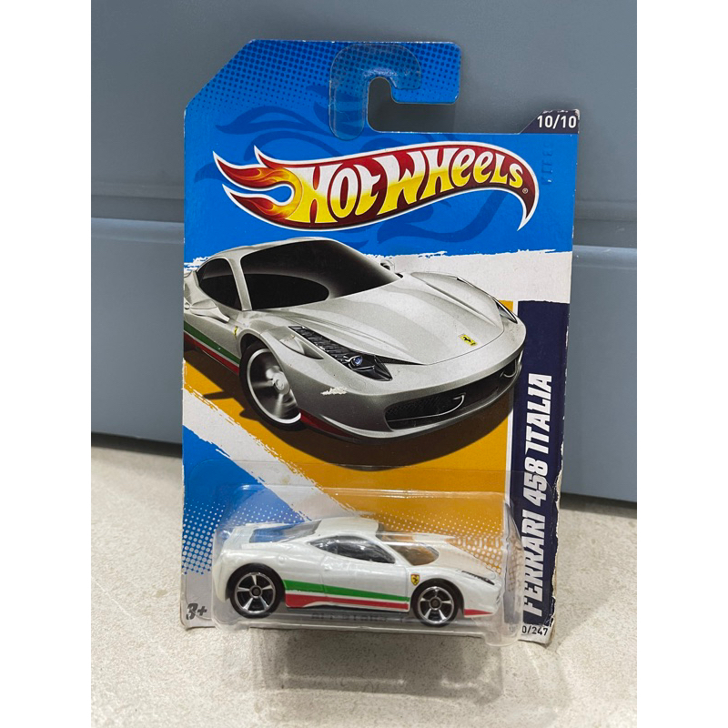 Xe mô hình đồ chơi Hotwheels 1:64 - Ferrari 458 Italia (card như hình) | Shopee Việt Nam