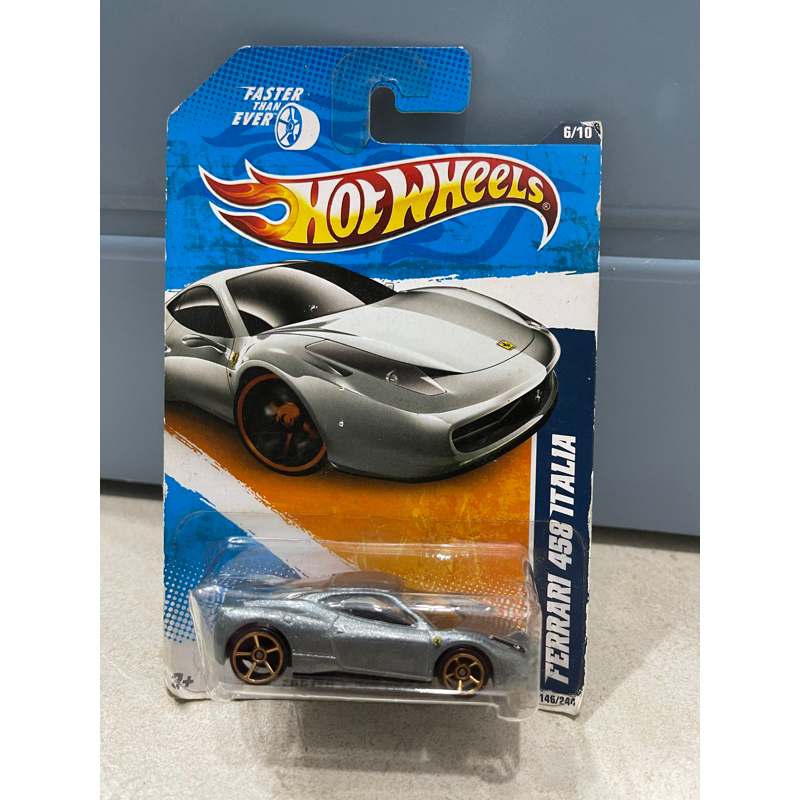 Xe mô hình đồ chơi Hotwheels 1:64 - Ferrari 458 Italia (card như hình) | Shopee Việt Nam