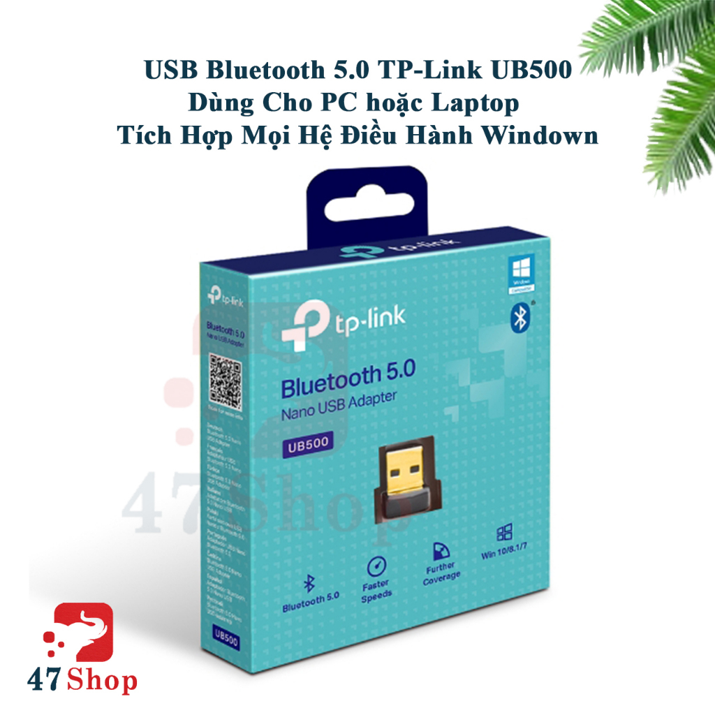 USB Bluetooth 5.0 TP-Link UB500 Dùng Cho PC hoặc Laptop Tích Hợp Mọi Hệ ...