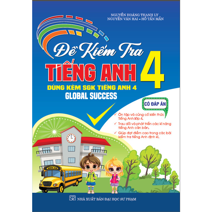 Sách - Đề kiểm tra tiếng anh 4 có đáp án (dùng kèm sgk tiếng anh 4, global success) HA | Shopee ...