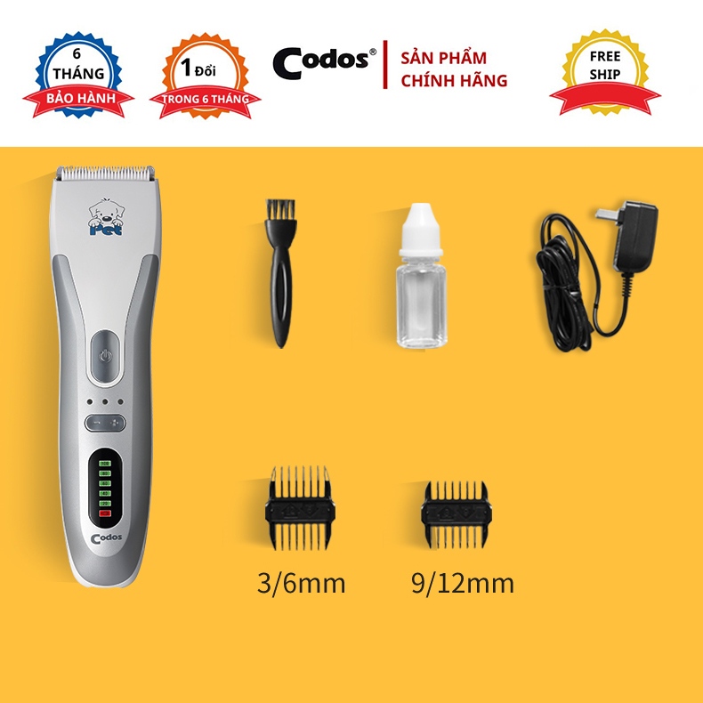 Tông Đơ Cắt Tỉa Lông Chó Mèo Codos Cp-8100 Hàng Chính Hãng | Shopee Việt Nam
