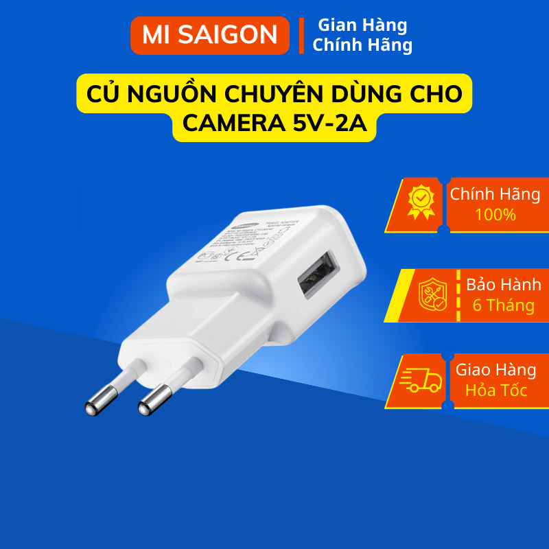 Củ Nguồn Chuyên Dùng Cho Camera 5V-2A | Shopee Việt Nam