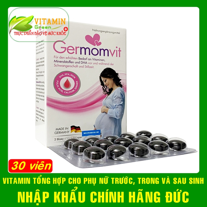 Germomvit vitamin tổng hợp cho phụ nữ trước, trong và sau khi mang thai ...