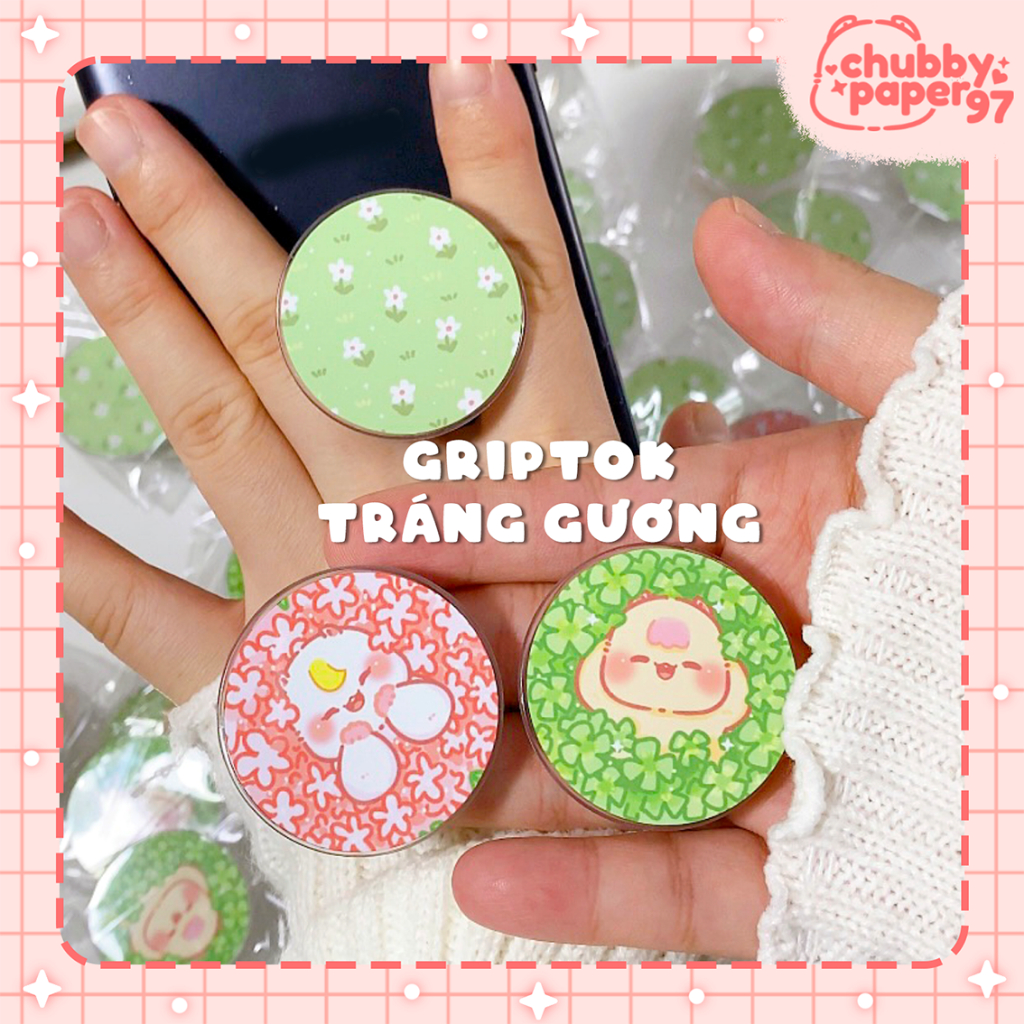Griptok popsocket giá đỡ điện thoại hình tròn tráng gương độc quyền | chubbypaper97 | Shopee ...