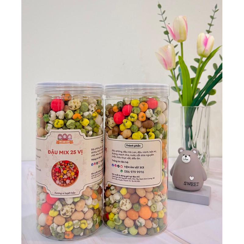 ĐẬU MIX 25 VỊ 3CE - Hũ 450g | Shopee Việt Nam