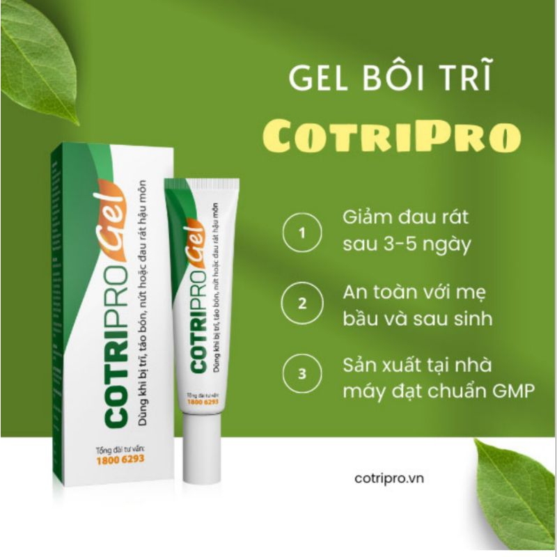 GEL BÔI TRĨ - COTRIPRO | Shopee Việt Nam