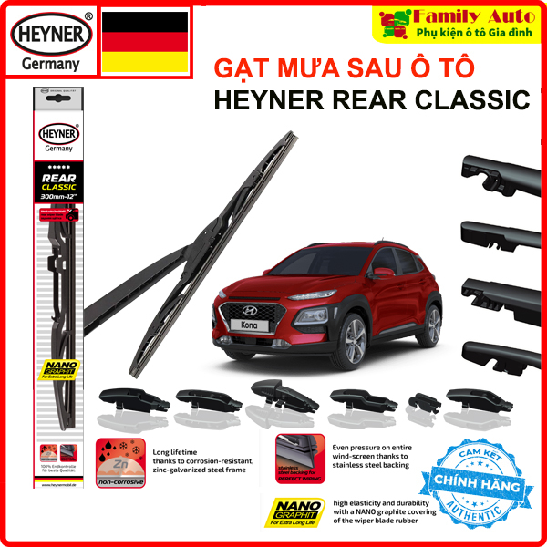 Gạt Mưa Sau xe Ô Tô CHÍNH HÃNG Germany Heyner Rear Classic gạt mưa sau ...
