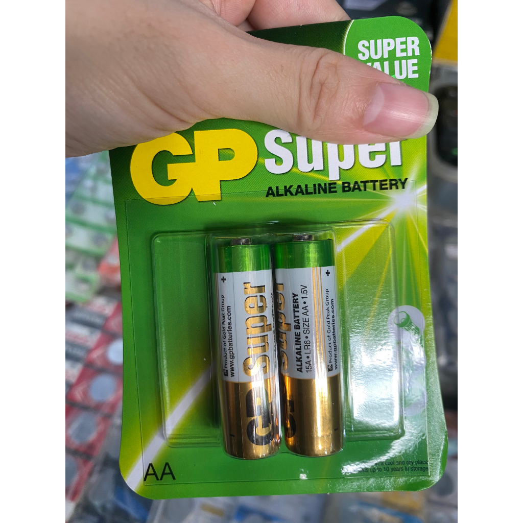 Pin GP Super Alkaline 1.5V | Shopee Việt Nam