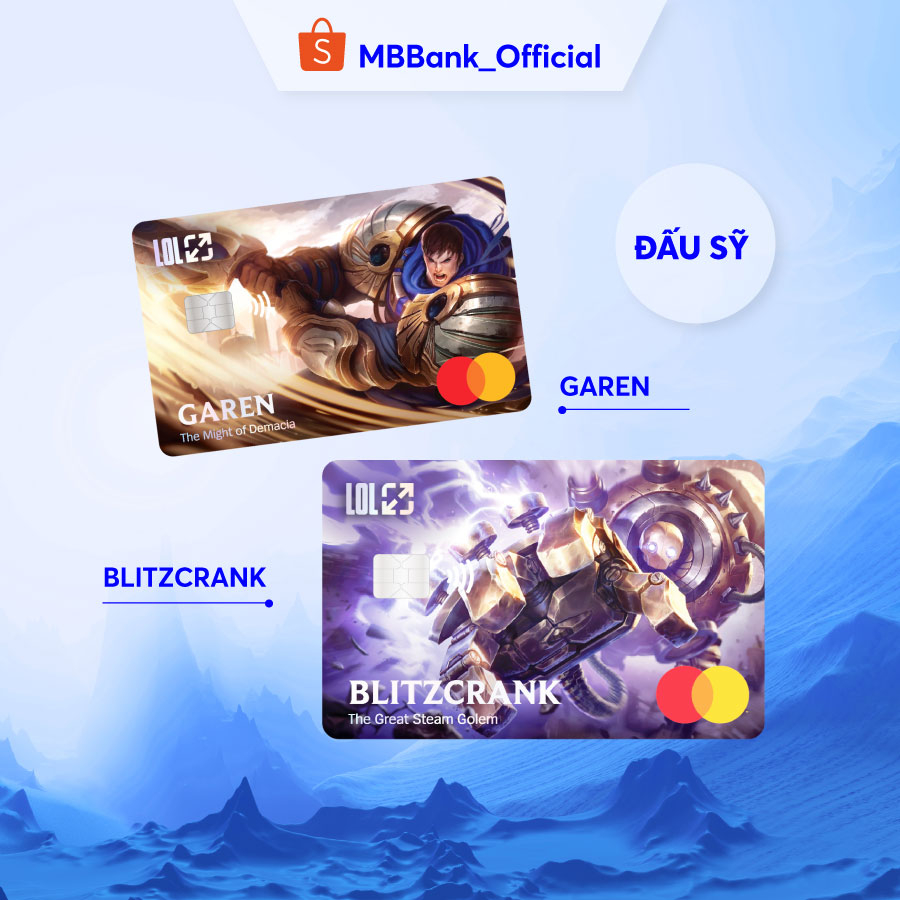 [Evoucher & Dịch vụ] Dịch vụ phát hành thẻ MB Hi Collection - Bộ sưu ...