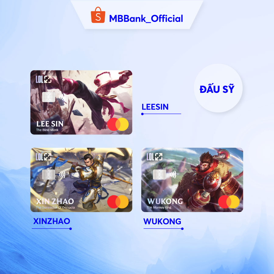 [Evoucher & Dịch vụ] Dịch vụ phát hành thẻ MB Hi Collection - Bộ sưu ...