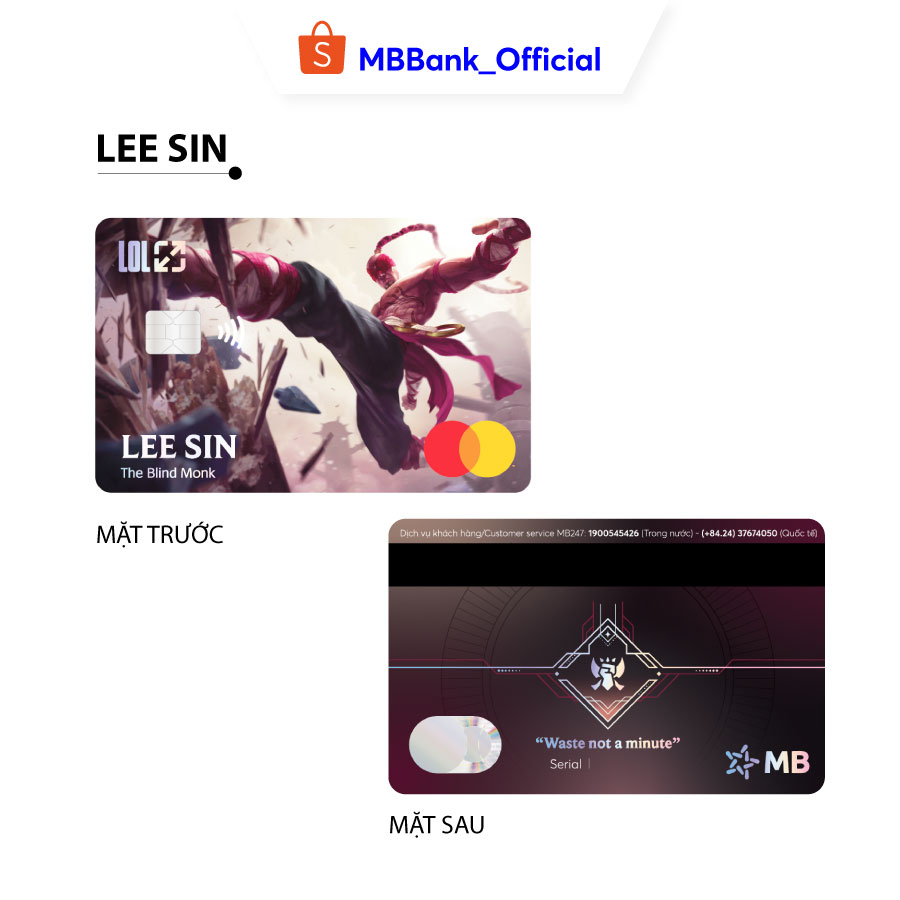 [Evoucher & Dịch vụ] Dịch vụ phát hành thẻ MB Hi Collection - Bộ sưu ...