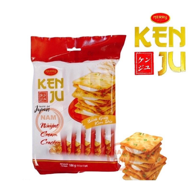 Bánh KEN JU kem dẻo túi 186g ( có ship hỏa tốc HCM) | Shopee Việt Nam