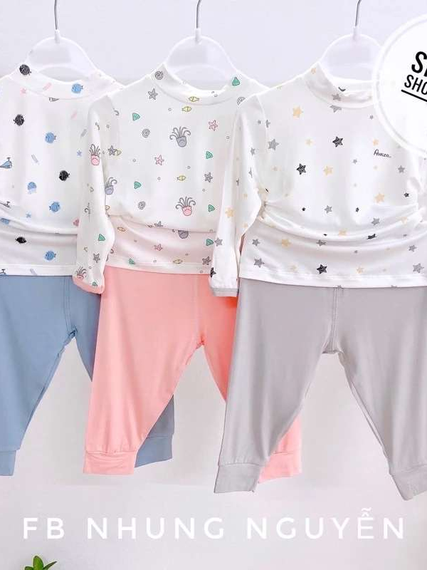[Avaler/Chính Hãng] Bộ quần áo dài tay Avaler giữ nhiệt cổ 3cm | Shopee ...