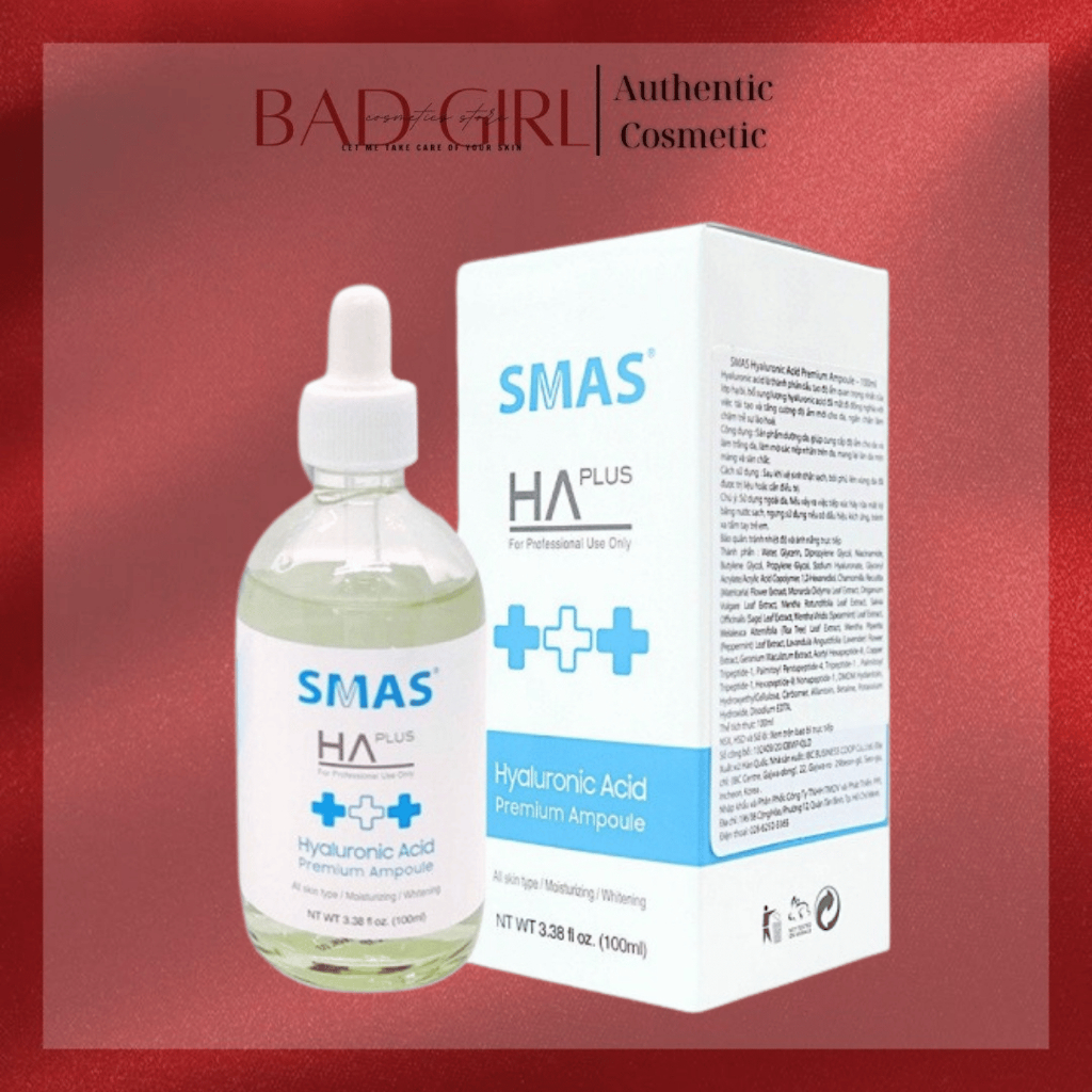 Tinh Chất Serum SMAS HA Plus - Hyaluronic Acid Premium Ampoule Cấp Ẩm Làm Trắng Sáng Da Cấp Nước ...