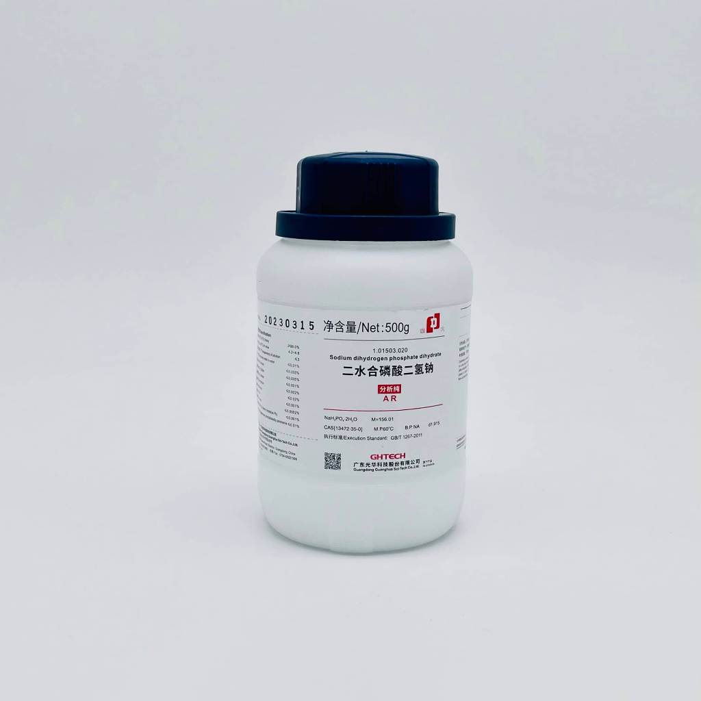 Sodium Dihydrogen Phosphate dihydrate (NaH2PO4.2H2O, Chai 500G, AR ...