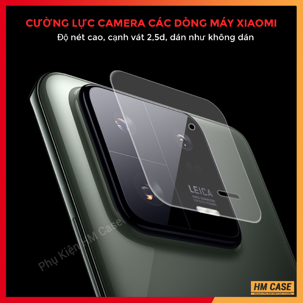 Cường Lực Camera Xiaomi Mi 14 / Mi 13 / Mi 14 Pro / 14 Ultra / Mi 13 ...