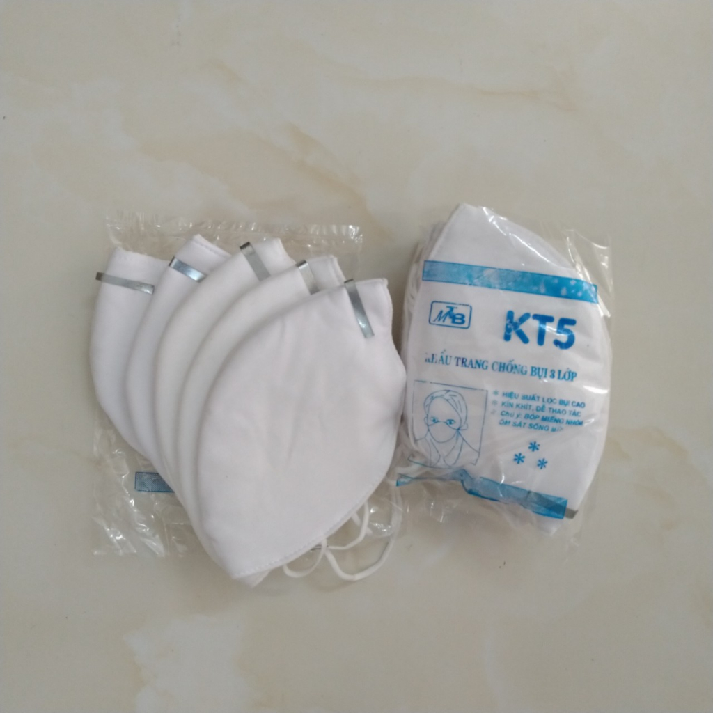 [COMBO 50] Khẩu trang KT5, khẩu trang chống bụi cao cấp | Shopee Việt Nam