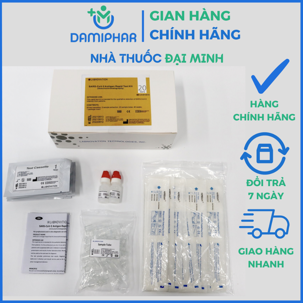 Bộ Kit Test Nhanh Labnovation (1 Bộ) | Shopee Việt Nam