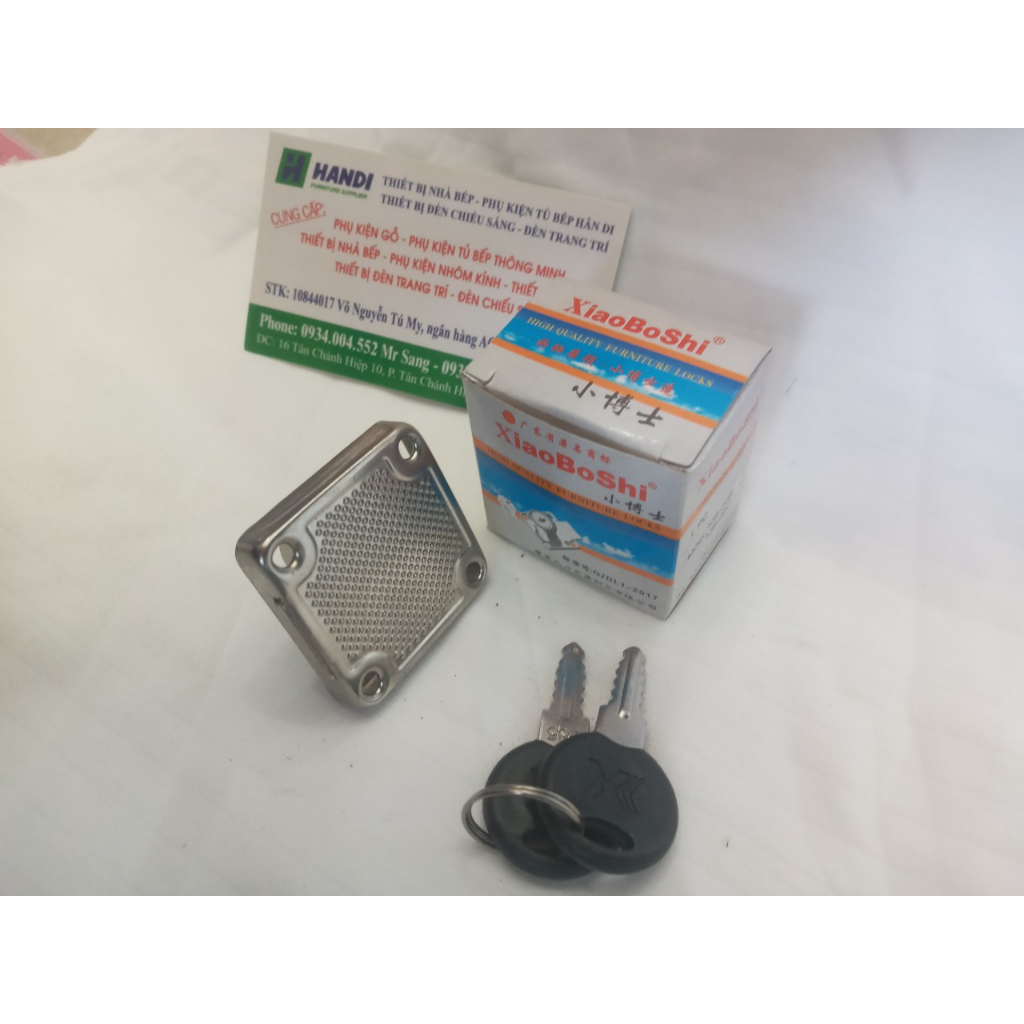 Khóa vuông xiaoBoShi - giá 10k/1 cái (hàng chính hãng) | Shopee Việt Nam