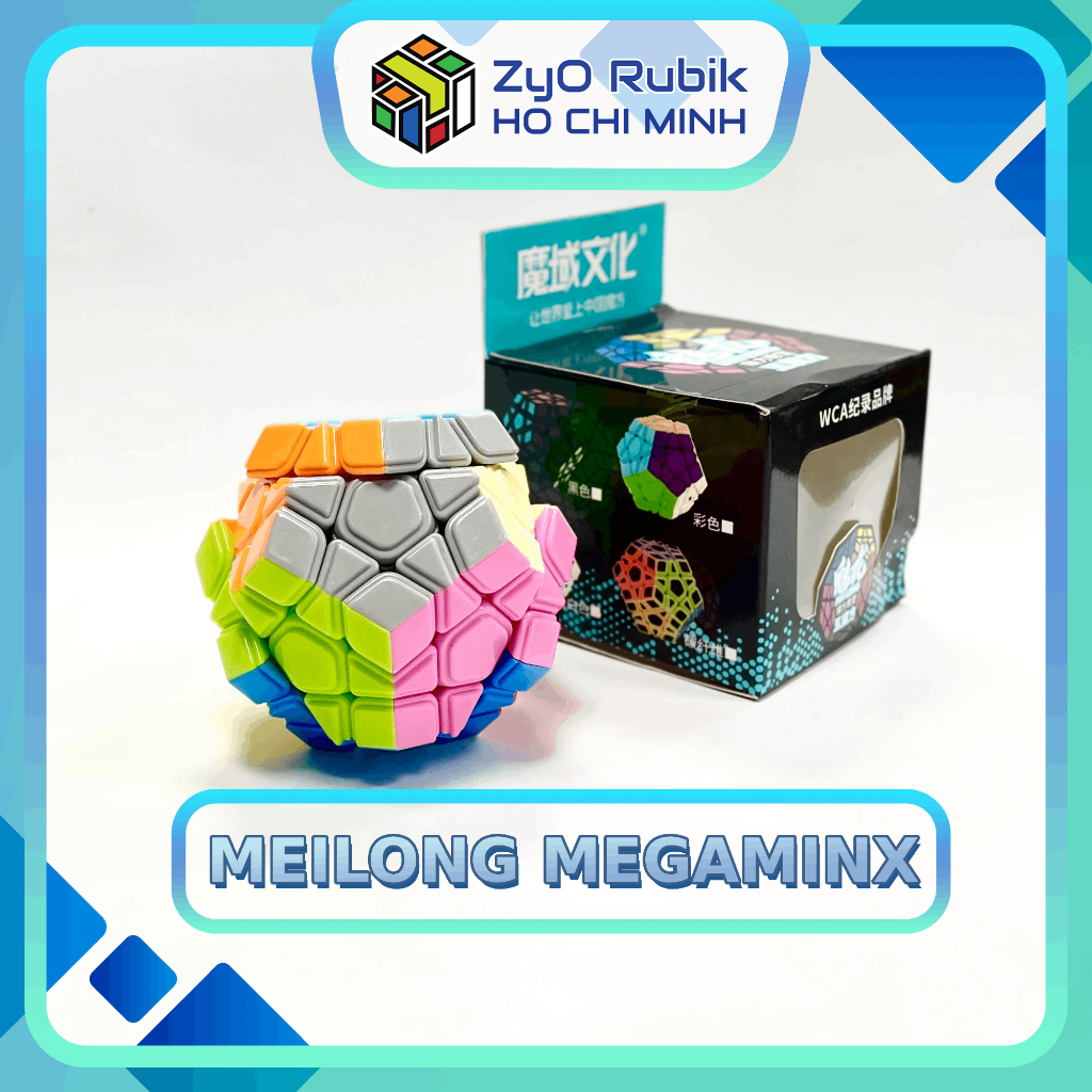 Rubik Moyu Meilong Megaminx Stickerless - Biến Thể Rubik 12 Mặt Đồ Chơi ...