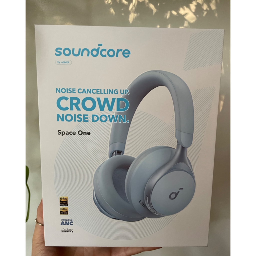 Tai nghe không dây Anker Soundcore Space One ANC A3035, Bluetooth 5.3, pin 55h, Hi-res, LDAC ...