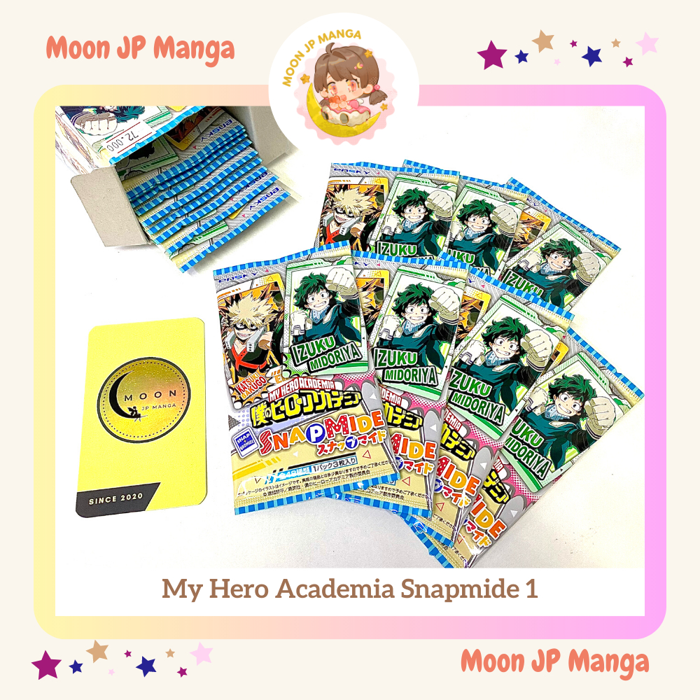 [LẺ] BST Thẻ nhân phẩm My Hero Academia Snapmide 1 | Shopee Việt Nam
