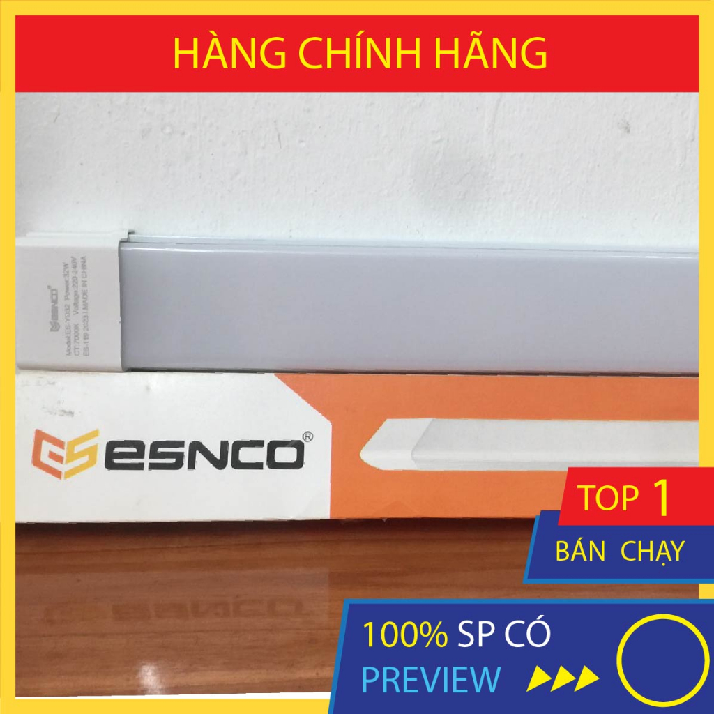 Đèn Tuýp LED Bán nguyệt 60cm 32W ESNCO | Shopee Việt Nam