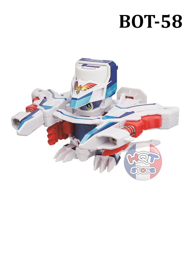 Đồ chơi bắn nắp chai Bottleman BOT-58 Bottle Phoenix G Takara Tomy ...