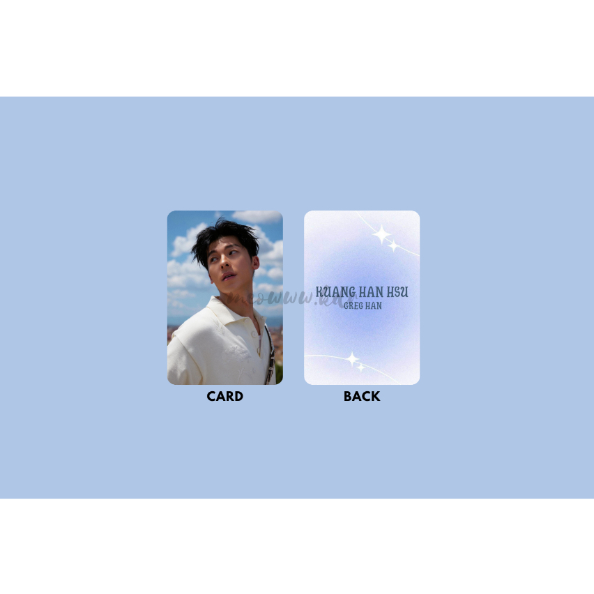 set card bo góc "Hứa Quang Hán"-"Kuang Han Hsu"-"Greg Han" | Shopee ...