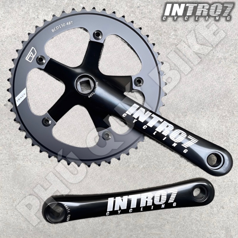 Giò Dĩa FixedGear INTRO7 Cốt Vuông 48T-170MM | Shopee Việt Nam